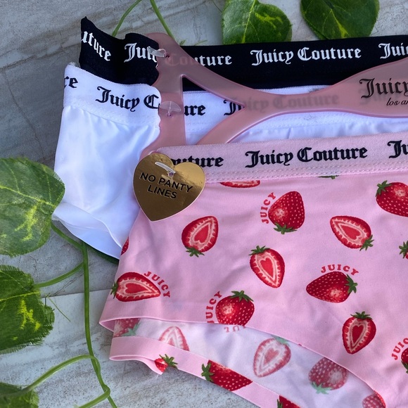 Juicy Couture | Intimates & Sleepwear | Juicy Couture Strawberry Panty ...